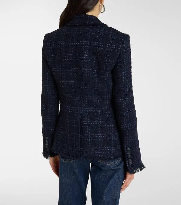 Veronica Beard Checked Tweed Blazer