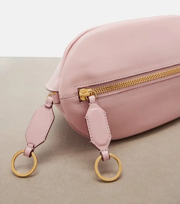 Balenciaga Bolero Mini Leather Top-handle Bag - Pink