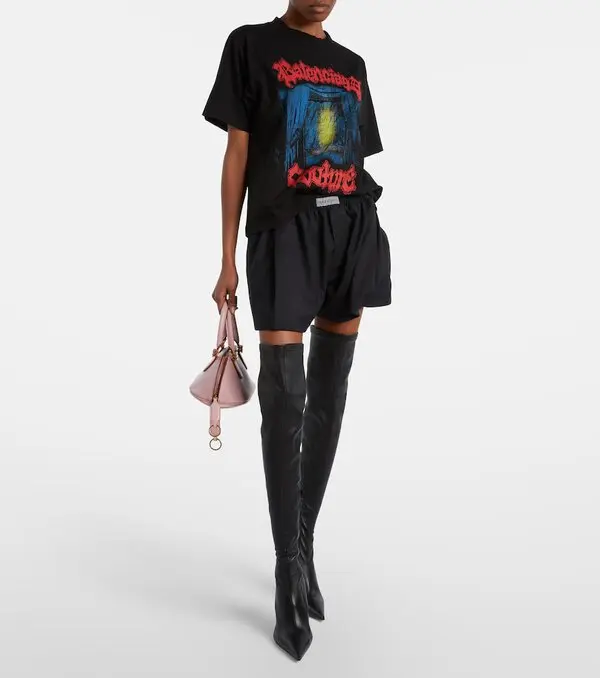 Balenciaga Bolero Mini Leather Top-handle Bag - Pink