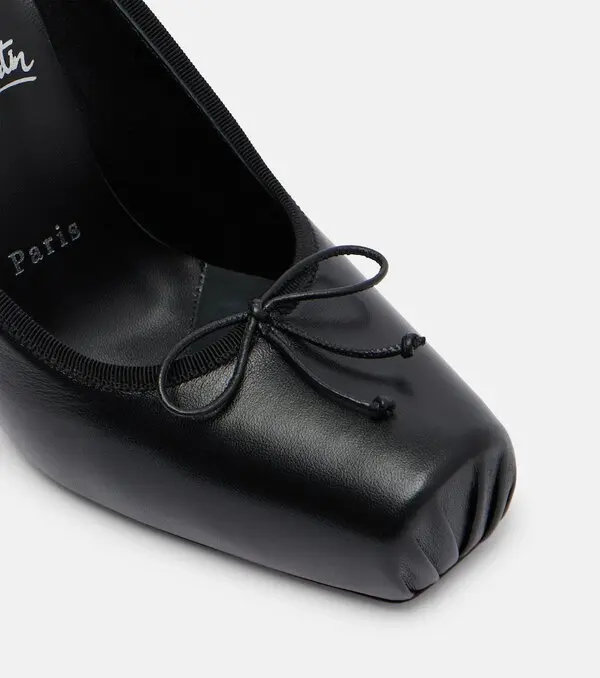 CHRISTIAN LOUBOUTIN Cassia Leather Mules