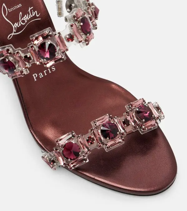 CHRISTIAN LOUBOUTIN Just Jewel Embellished Sandals