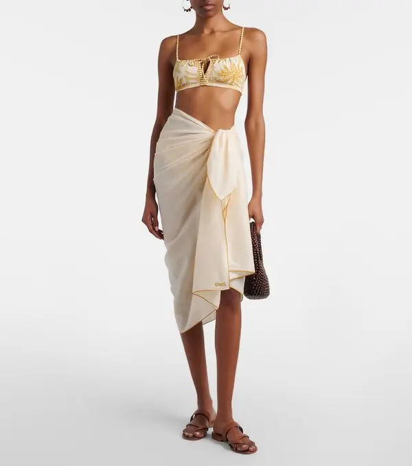 ERES Cabine Cotton Beach Cover-up - Beige