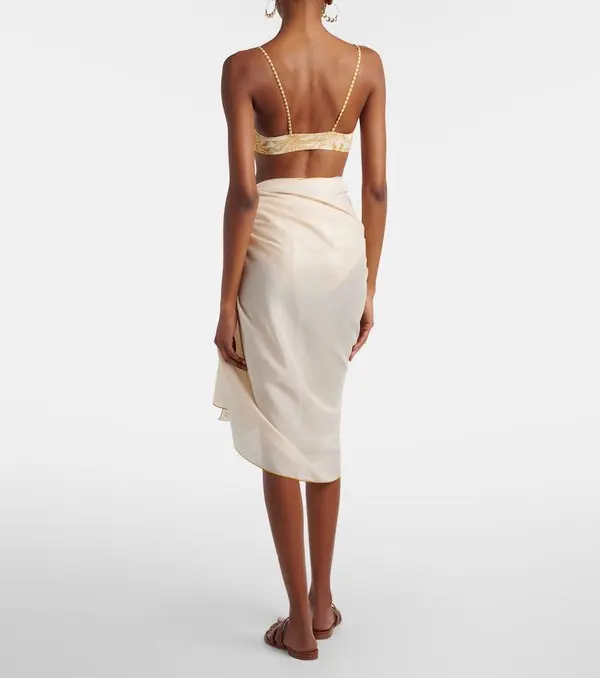 ERES Cabine Cotton Beach Cover-up - Beige