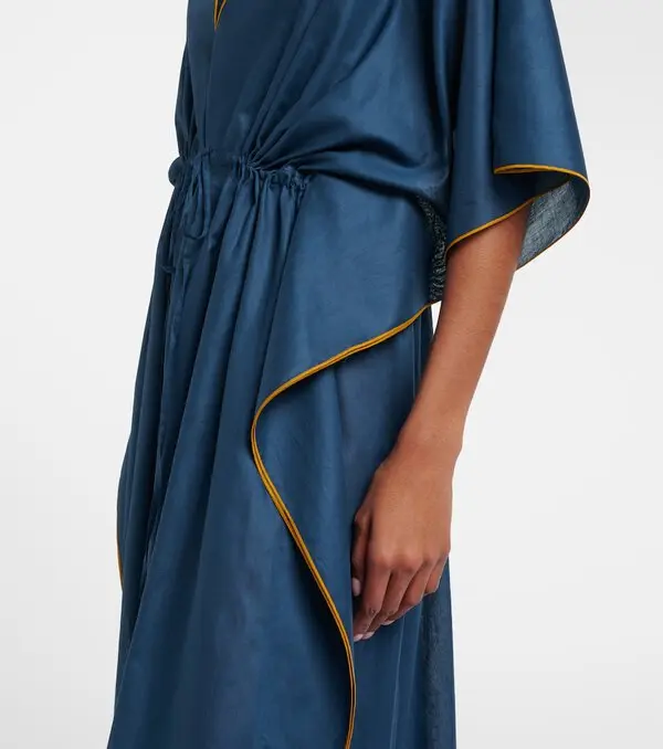 ERES Voilier Cotton Kaftan - Blue