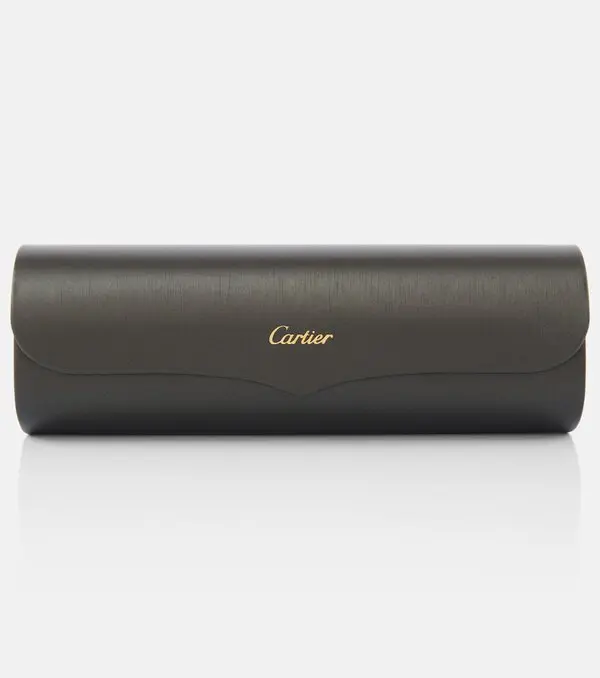 Cartier Panthère De Oval Sunglasses - Red