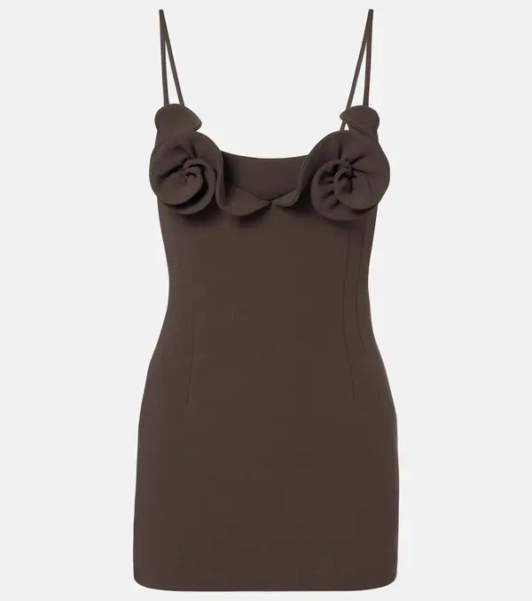 Magda Butrym Wool-blend Mini Dress