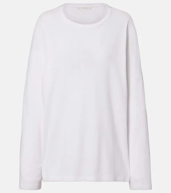THE ROW Floris Cotton T-shirt - White