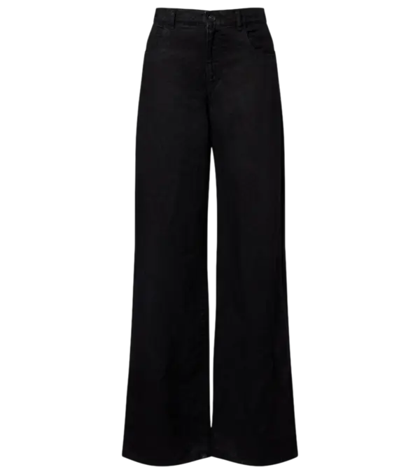 THE ROW Eglitta Linen Wide-leg Jeans