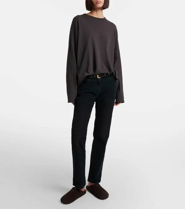 THE ROW Booker Cotton Corduroy Pants