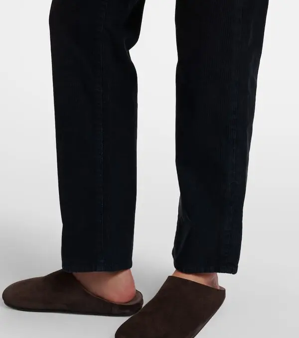 THE ROW Booker Cotton Corduroy Pants