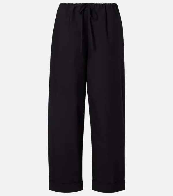 THE ROW Delano Cotton Straight Pants