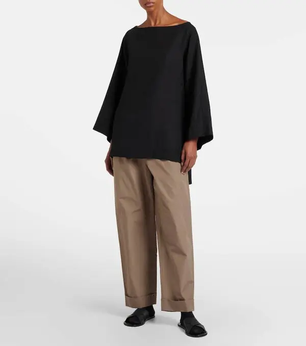 THE ROW Delano Straight Pants