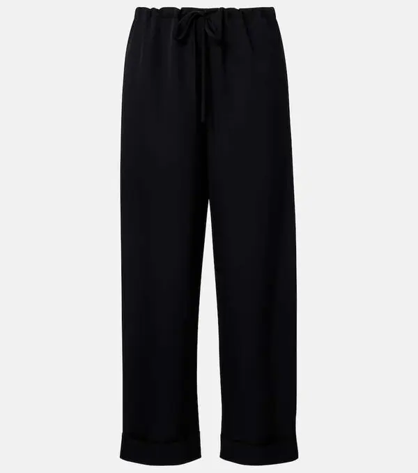 THE ROW Delano Wool Straight Pants
