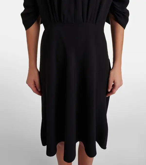 THE ROW Emmeline Silk Crêpe Cady Midi Dress
