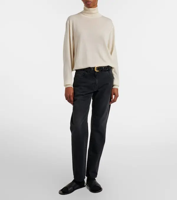 THE ROW Booker Low-rise Straight Jeans