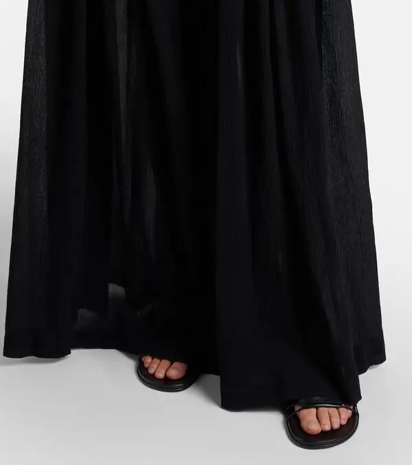 THE ROW Berenice Wide-leg Pants - Black