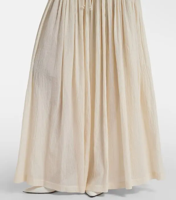 THE ROW Berenice Wide-leg Pants - White
