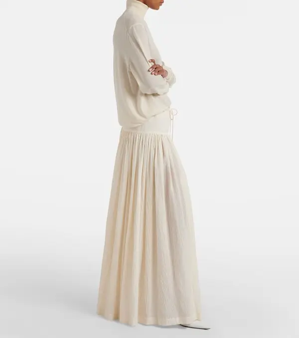 THE ROW Berenice Wide-leg Pants - White