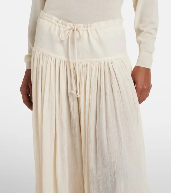THE ROW Berenice Wide-leg Pants - White