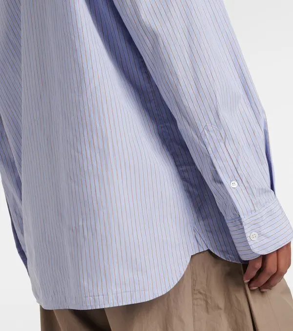 THE ROW Sisilia Striped Cotton Shirt