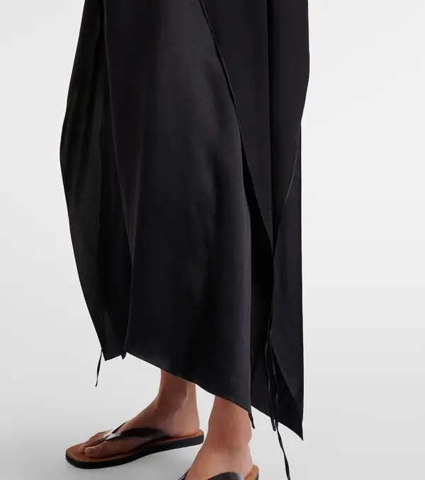 THE ROW Kylo Ruffled Maxi Dress