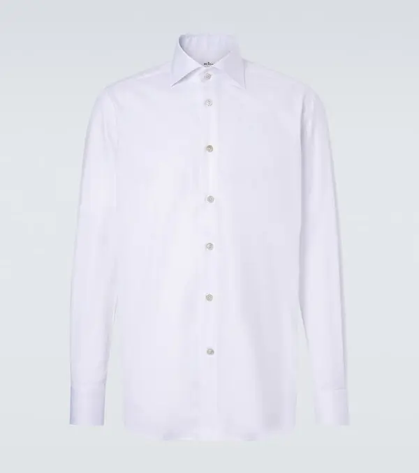 Kiton Cotton Poplin Shirt