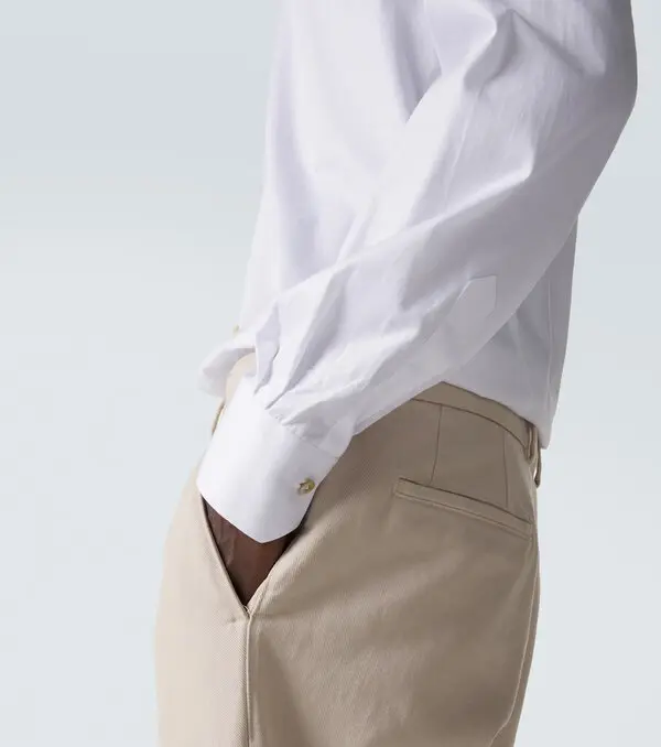 Kiton Cotton Poplin Shirt