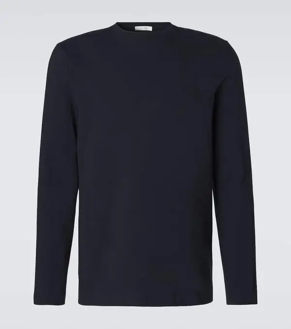 THE ROW Leon Cotton Jersey T-shirt - Black