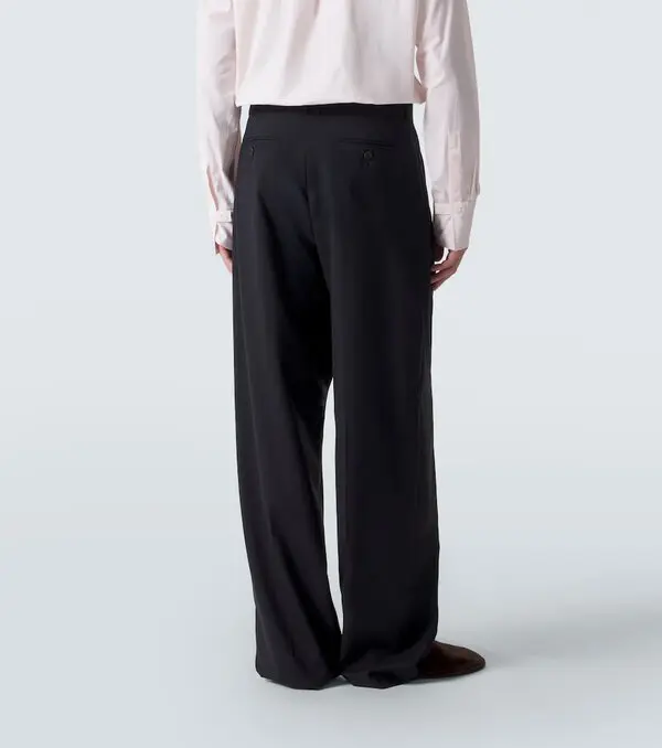 THE ROW Wool Wide-leg Pants