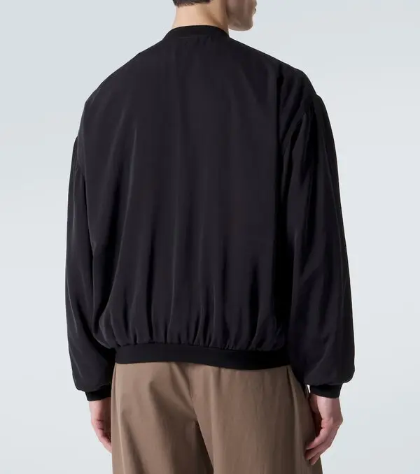THE ROW Uma Silk Jacket