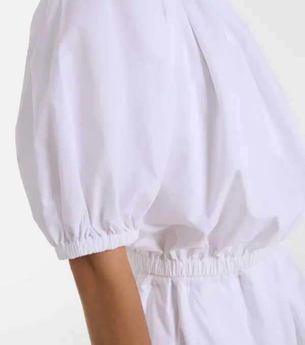 PATOU Gathered Cotton Top
