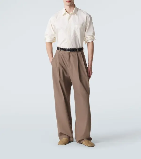 THE ROW Marek Cotton Shirt