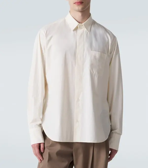 THE ROW Marek Cotton Shirt