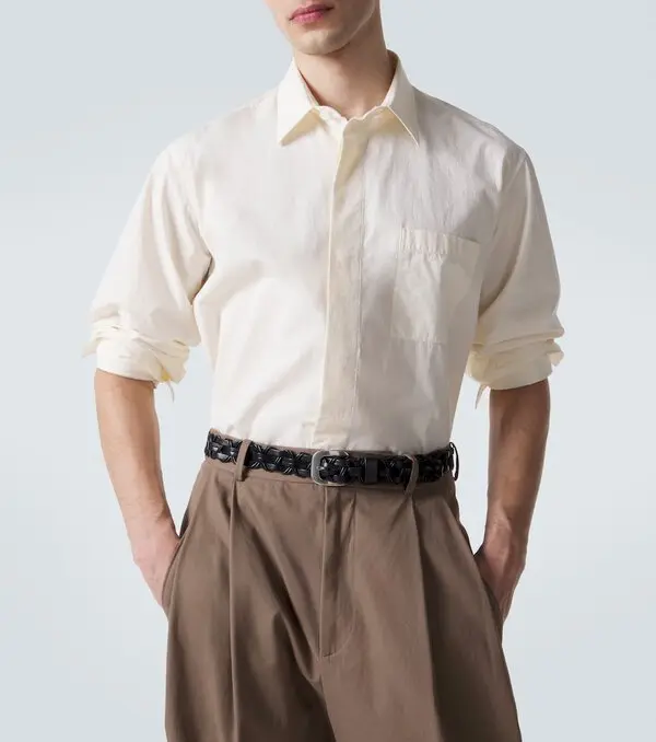 THE ROW Marek Cotton Shirt