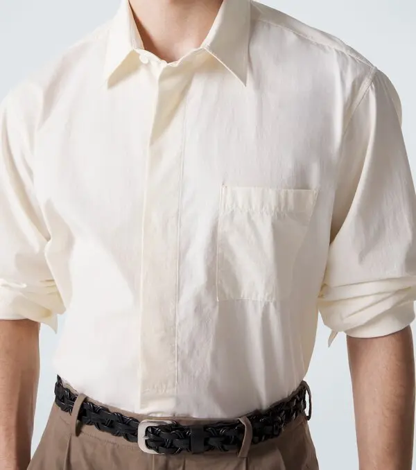 THE ROW Marek Cotton Shirt