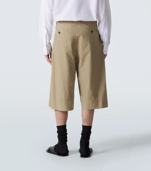 THE ROW Satya Bermuda Shorts - Green