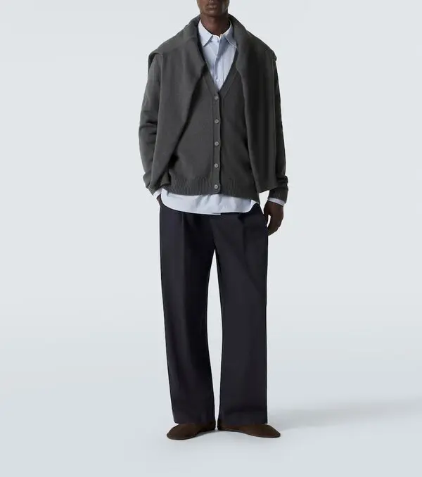 THE ROW Dine Cashmere And Linen Cardigan