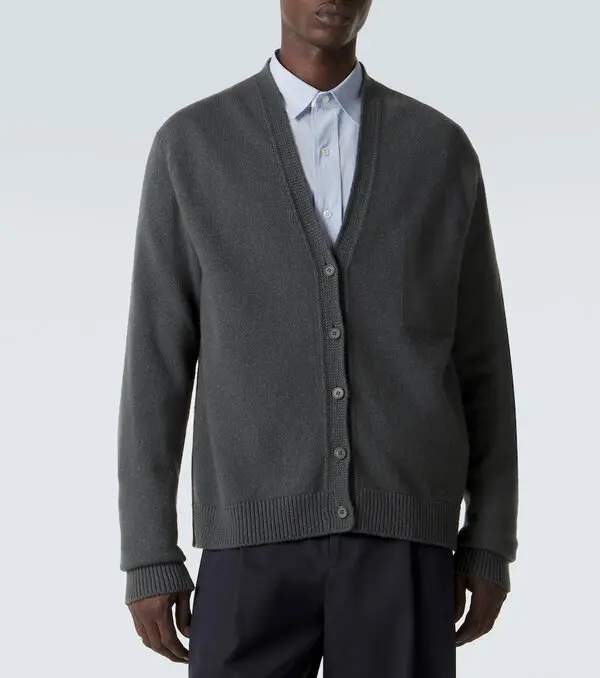 THE ROW Dine Cashmere And Linen Cardigan