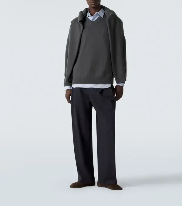 THE ROW Cashmere And Linen Sweater
