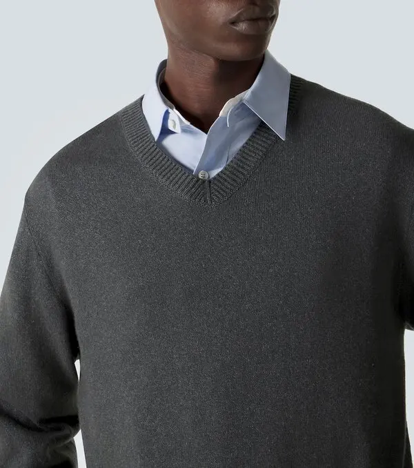 THE ROW Cashmere And Linen Sweater