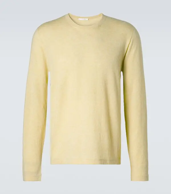 THE ROW Casas Cashmere Sweater - Yellow