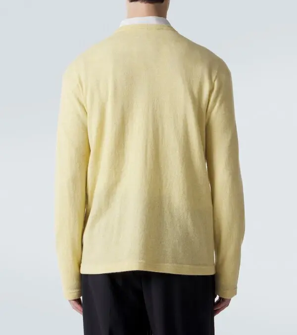 THE ROW Casas Cashmere Sweater - Yellow