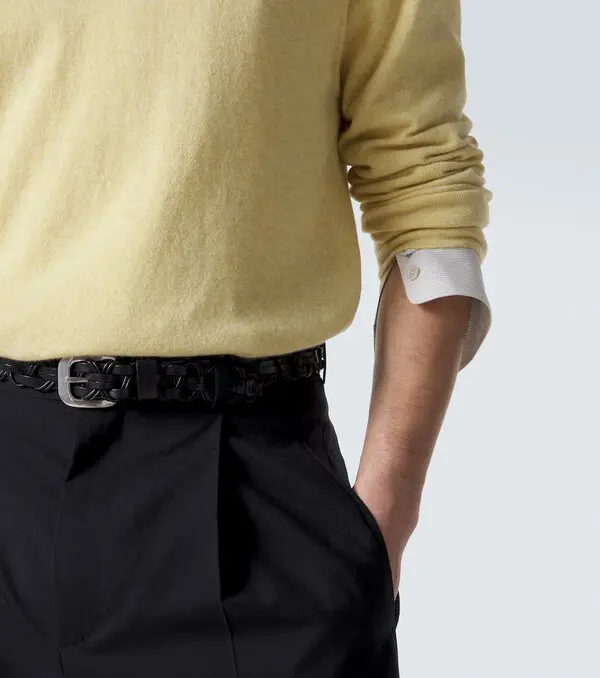 THE ROW Casas Cashmere Sweater - Yellow