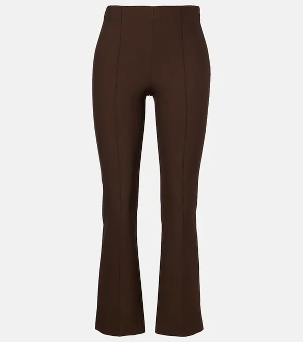 Vince Niki Cropped Pants - Brown