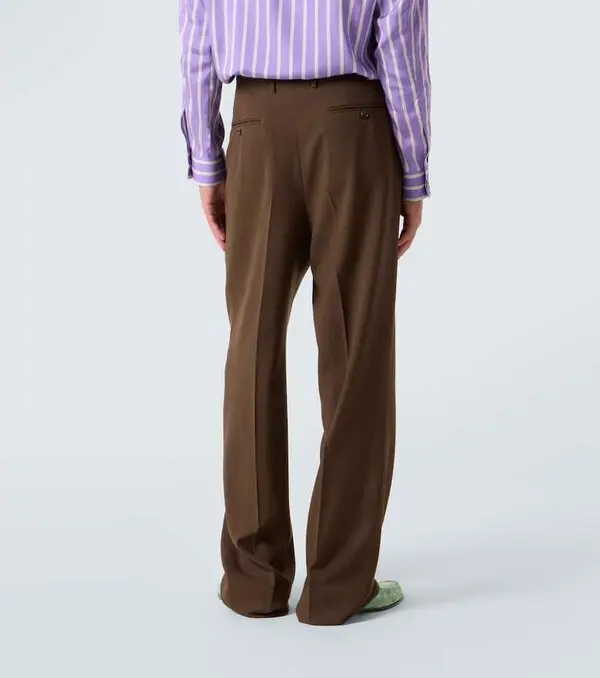 TOM FORD Wool Straight-leg Trousers