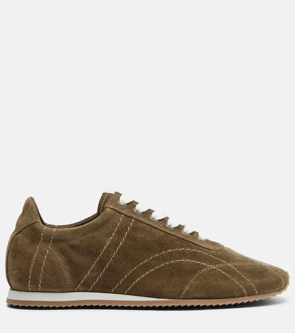 TOTEME Suede Sneakers - Green