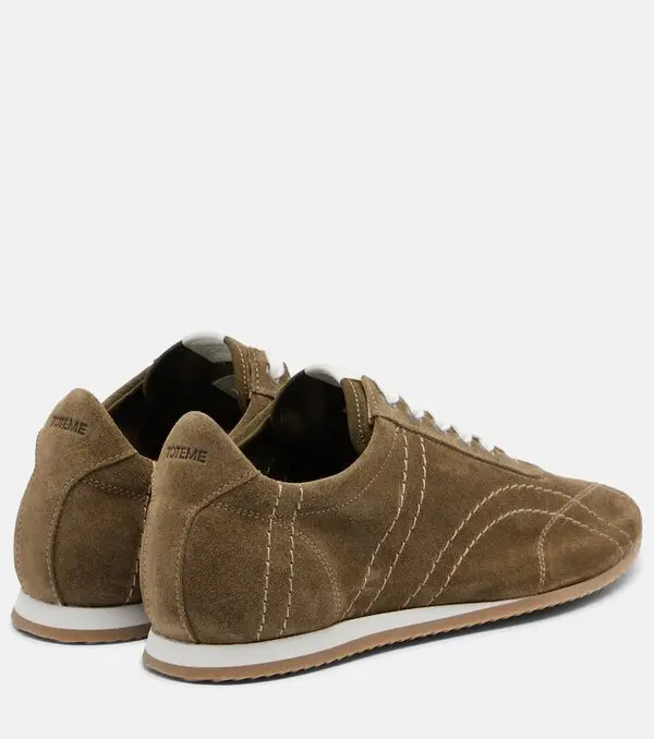 TOTEME Suede Sneakers - Green