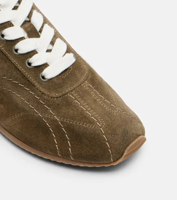 TOTEME Suede Sneakers - Green