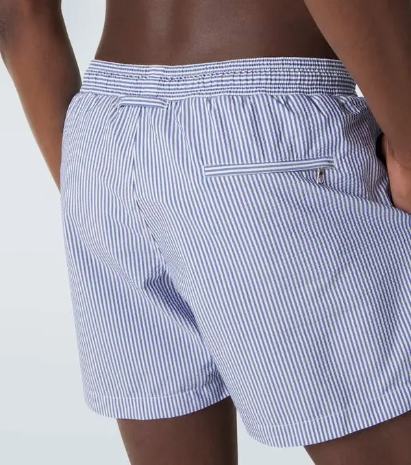 Orlebar Brown Boxer Striped Swim Trunks