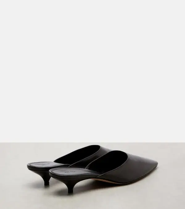 THE ROW Liisa Leather Mules